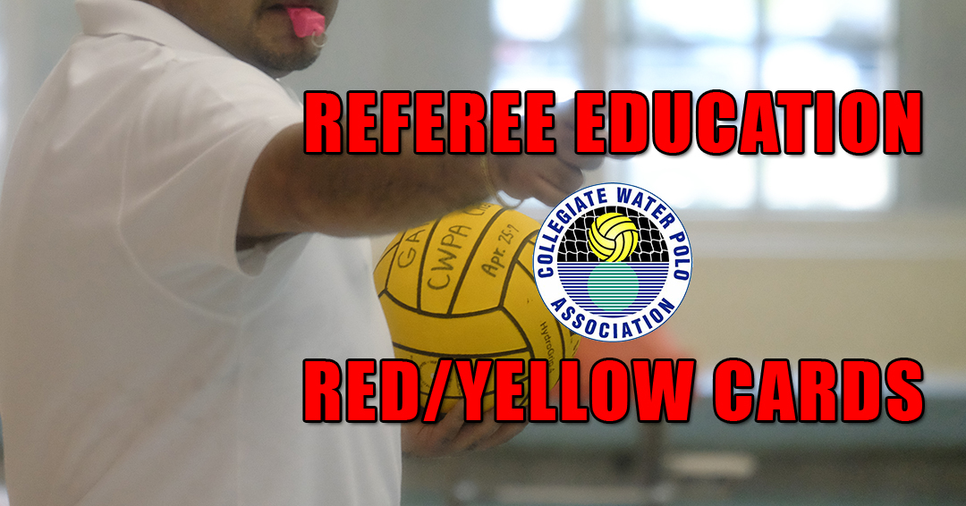 Collegiate Water Polo Association Referee Hand Signals Library: Yellow ...