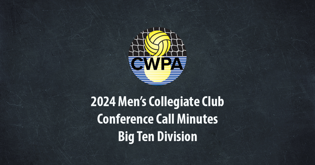 Collegiate Water Polo Association Releases 2024 Men’s Collegiate Club ...