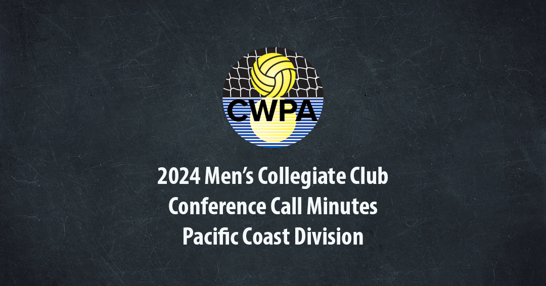 Collegiate Water Polo Association Releases 2024 Men’s Collegiate Club ...