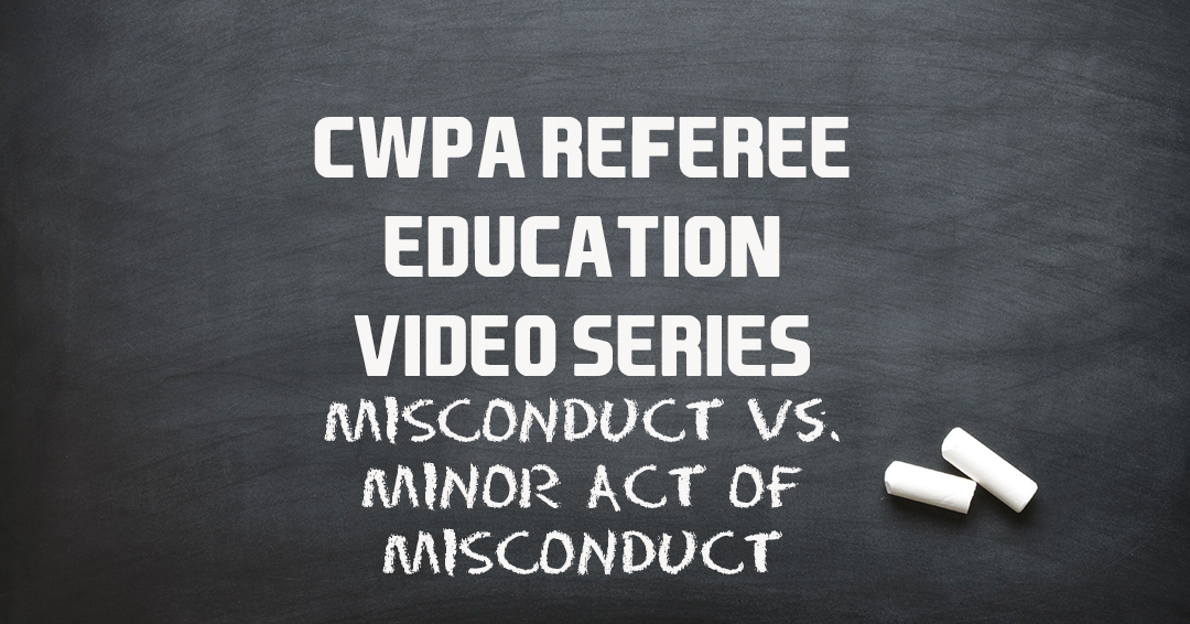 2024 Collegiate Water Polo Association Referee Online Training Series ...