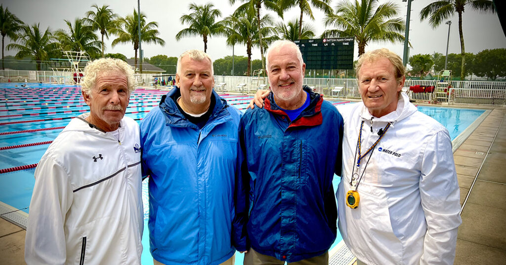 Collegiate Water Polo Association Hall of Famers Mike Schofield & Ted ...